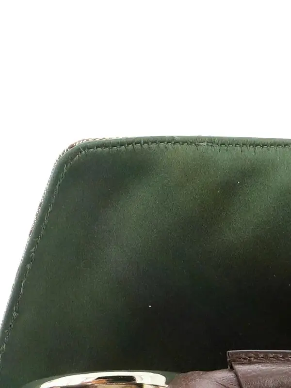 Gucci Horsebit Nm Web Chain Clutch Gg Canvas Medium Shoulder Bag