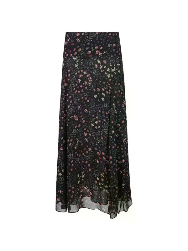 Isabel Marant Étoile Floral Silk Skirt