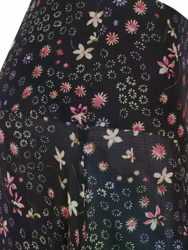 Isabel Marant Étoile Floral Silk Skirt