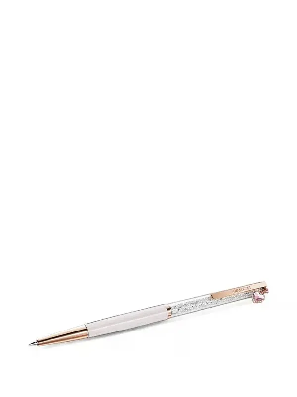 SWAROVSKI Crystal-embellished Heart-pendant Pen
