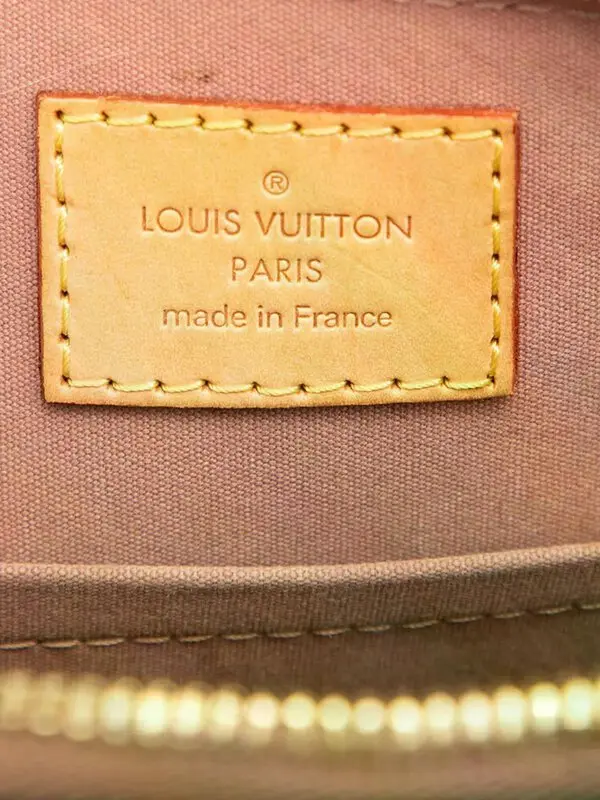 LOUIS VUITTON 2013 Monogram Vernis Alma Bb Satchel