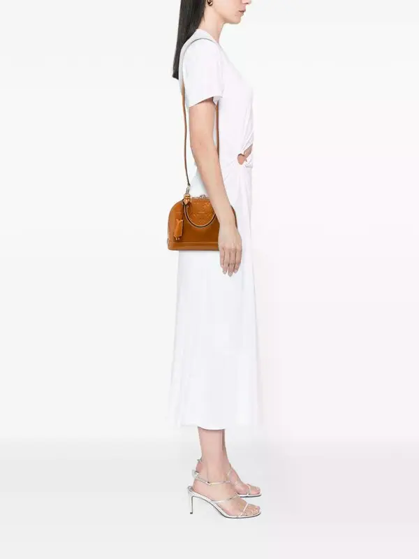 LOUIS VUITTON 2013 Monogram Vernis Alma Bb Satchel - Brown