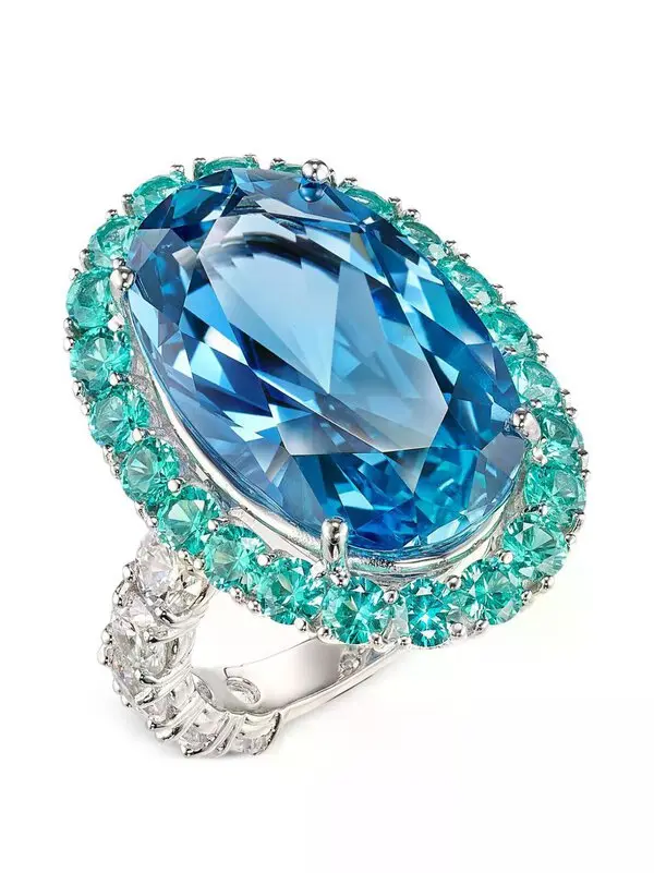 ANABELA CHAN Ocean Paraiba Multi-stones Ring