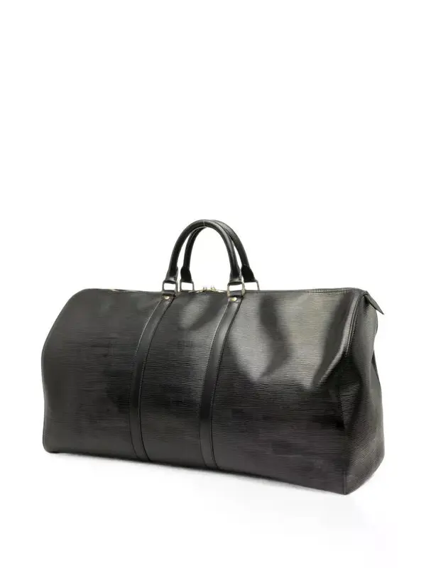LOUIS VUITTON Epi Keepall 55 Travel Bag - Black