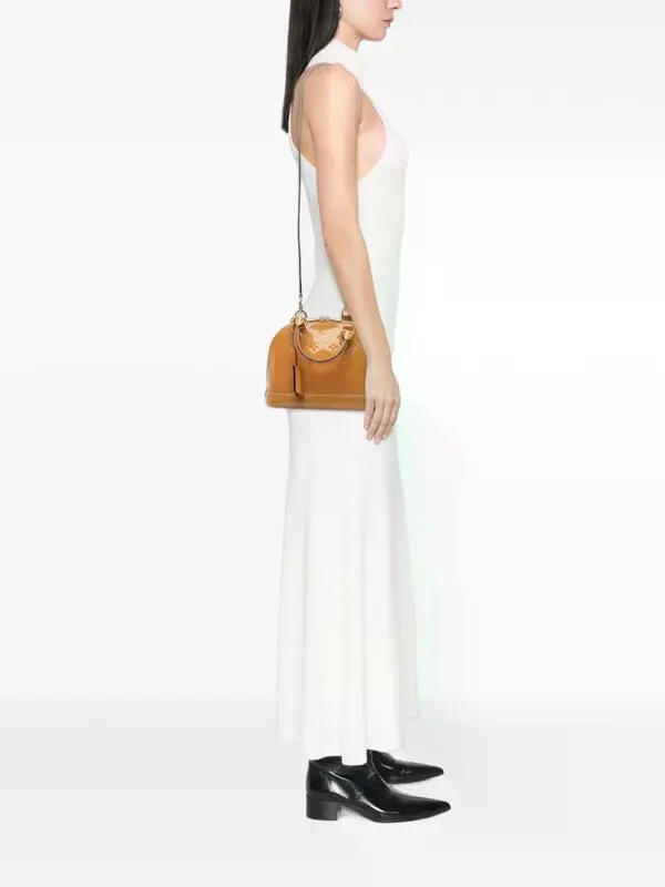 LOUIS VUITTON 2013 Monogram Vernis Alma Bb Satchel