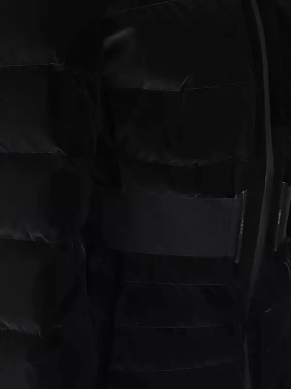 Moncler Gestuelle Belted Short Down Jacket