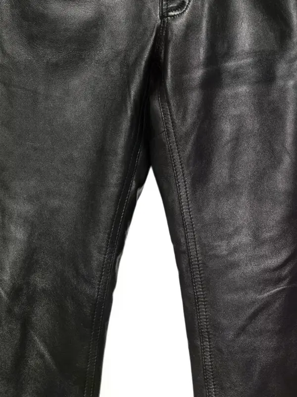 Helmut Lang 2000s Leather Trousers