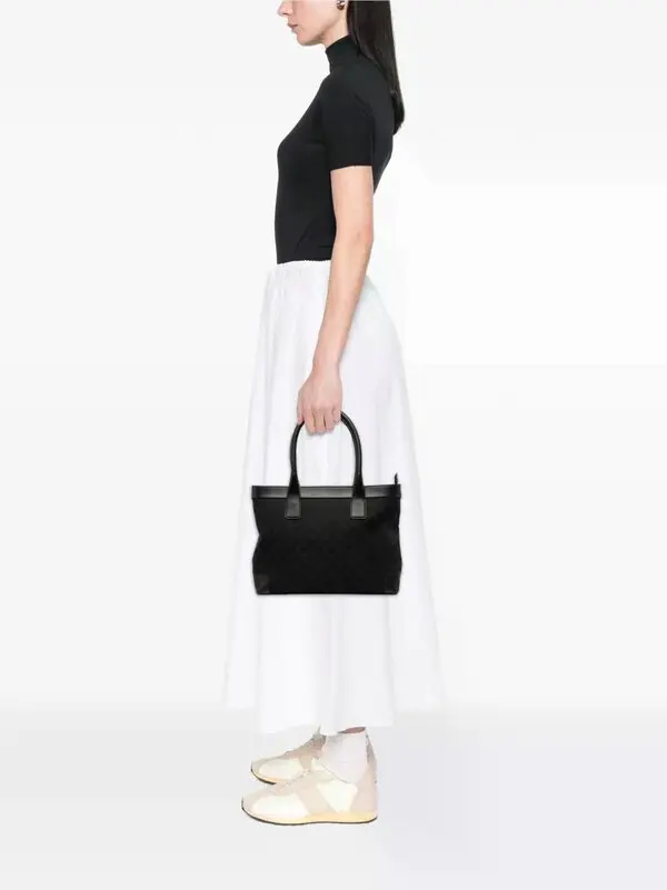 Gucci 2000-2015 Gg Canvas Tote Bag - Black