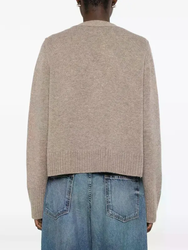 Eric Bompard V-neck Patch-pocket Cardigan