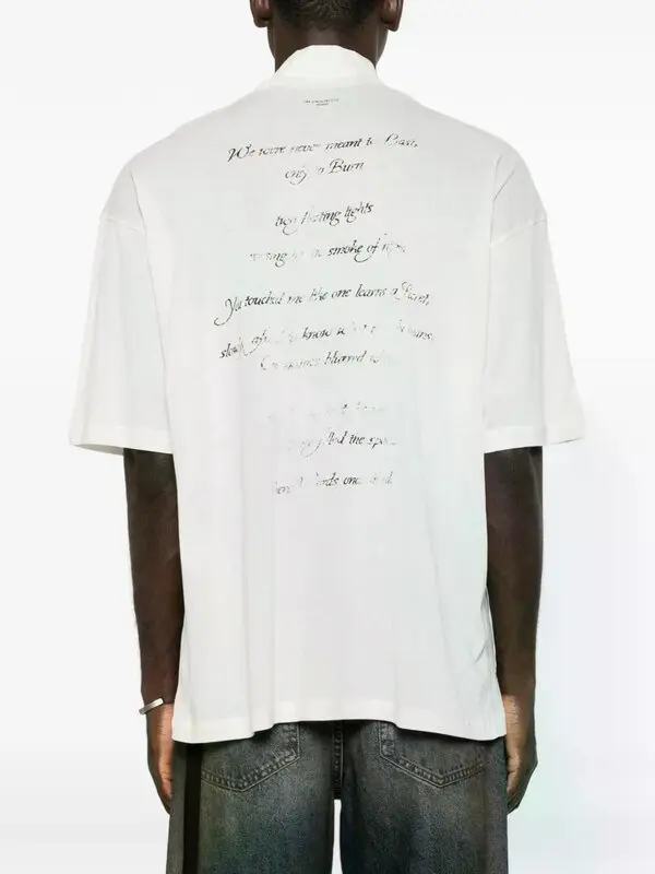 ANN DEMEULEMEESTER Pussy-bow Short-sleeve T-shirt