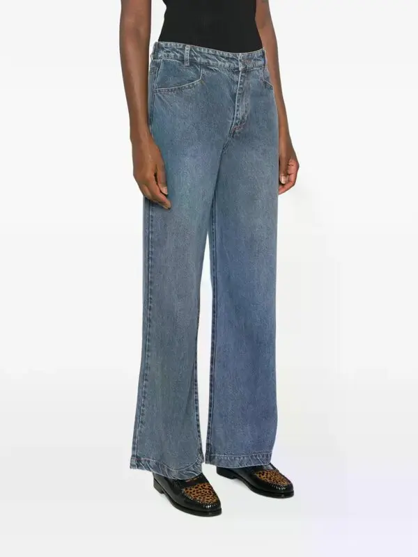 Xirena Straight-leg Jeans With Elasticated Waistband