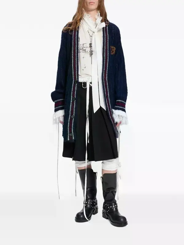 ANN DEMEULEMEESTER Graphic-print Long-sleeve T-shirt