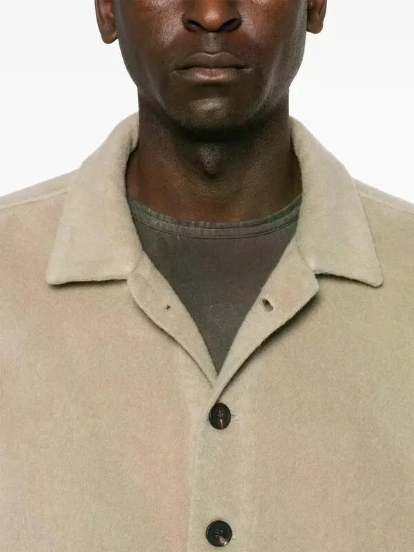 Avant Toi Button-up Flap-pocket Jacket