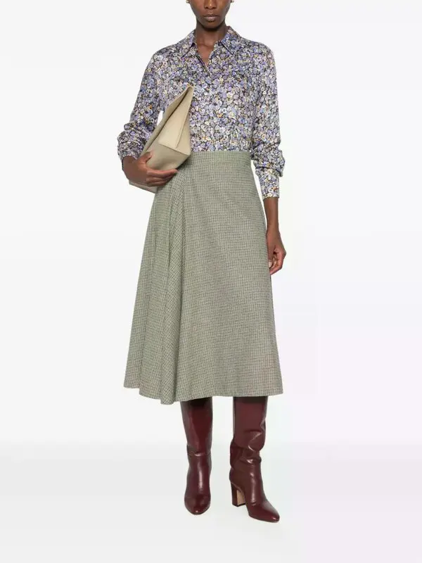 NIU Floral-print Long-sleeve Shirt