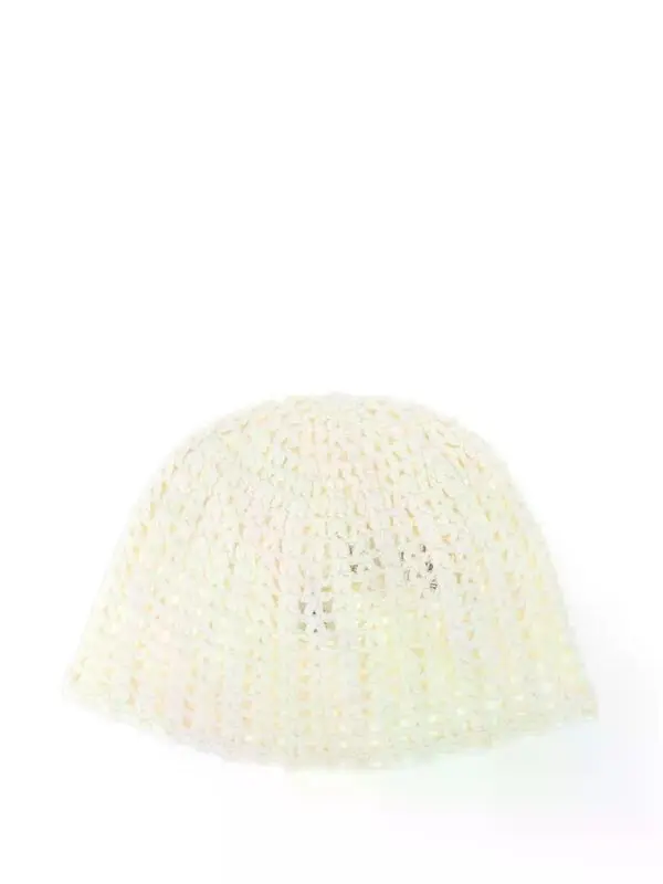 THE GARMENT Andalusia Crochet Beanie - Neutrals