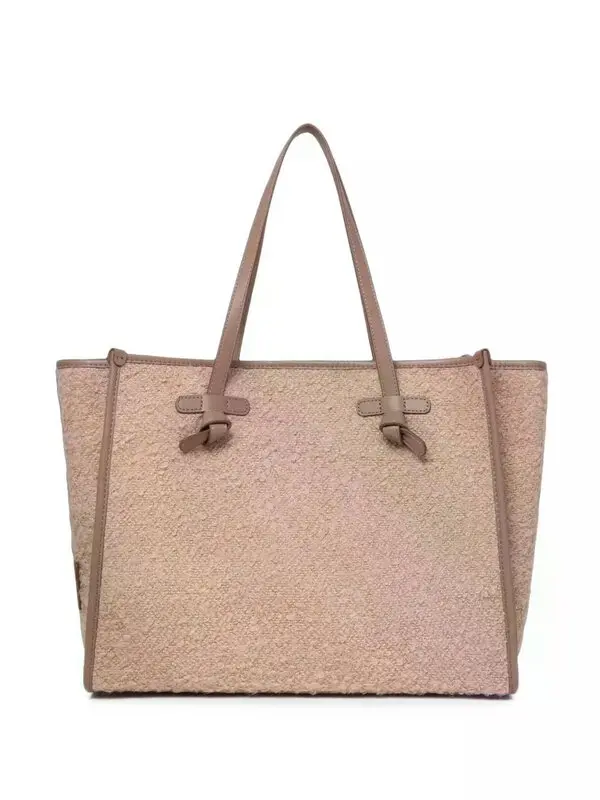 GIANNI CHIARINI Marcella Bouclé-effect Tote Bag