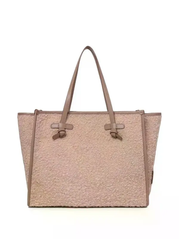 GIANNI CHIARINI Marcella Bouclé-effect Tote Bag