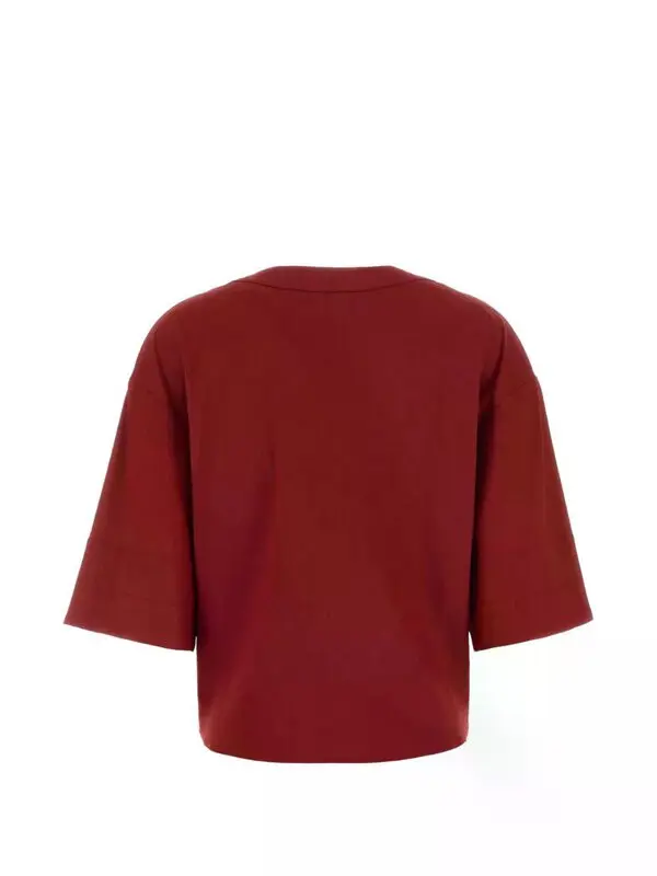 Max Mara Sospiro Tunic Top - Red