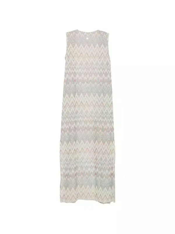 IU RITA MENNOIA Zigzag-knit Cover-up
