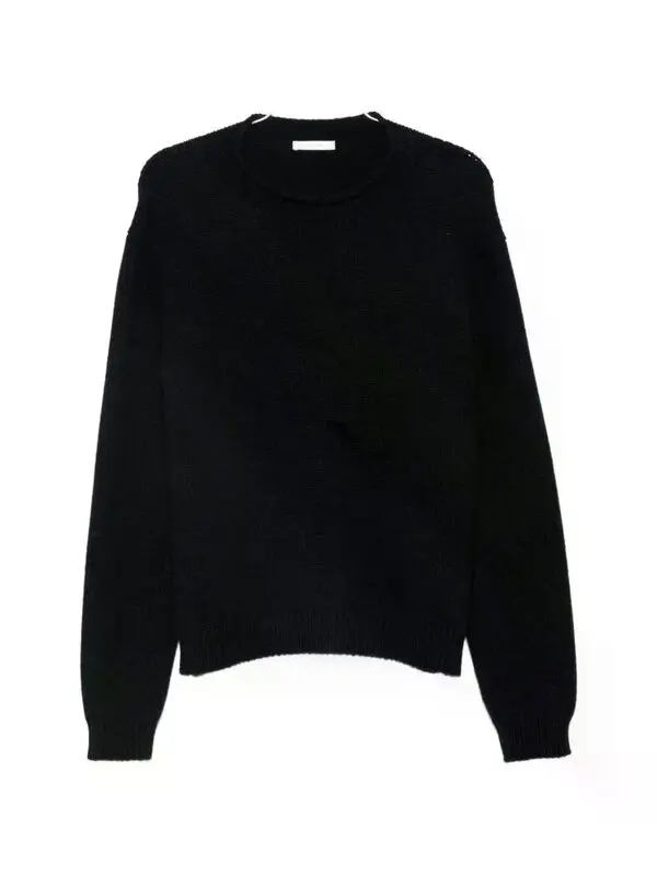 THE ROW Markhim Ribbed Knit Crewneck Sweater