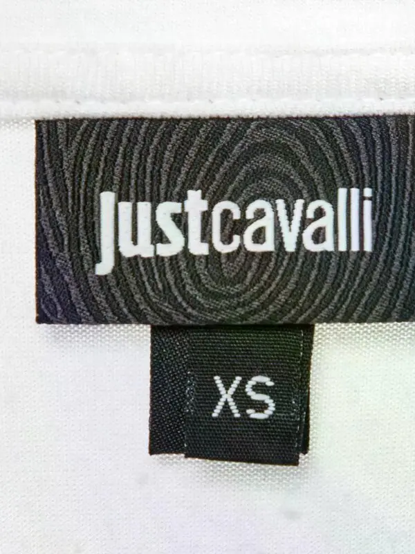 Just Cavalli Graphic-print Dolman-sleeve T-shirt