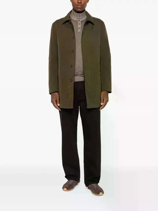 DANIELE FIESOLI Button-fastening High-neck Knit