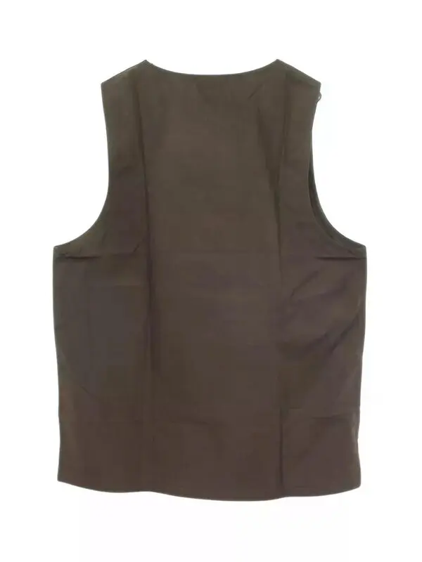 Hermès Sleeveless Cotton Top