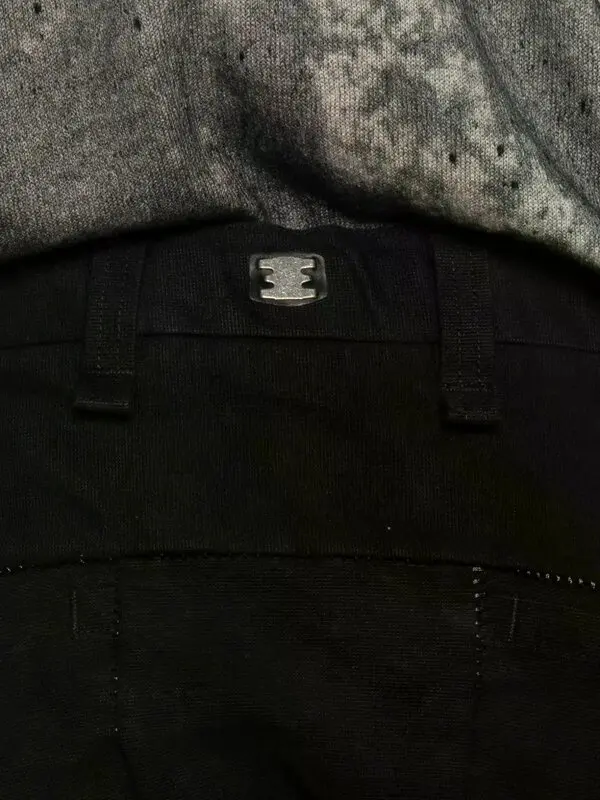 ISAAC SELLAM EXPERIENCE Panelled Slim-fit Trousers