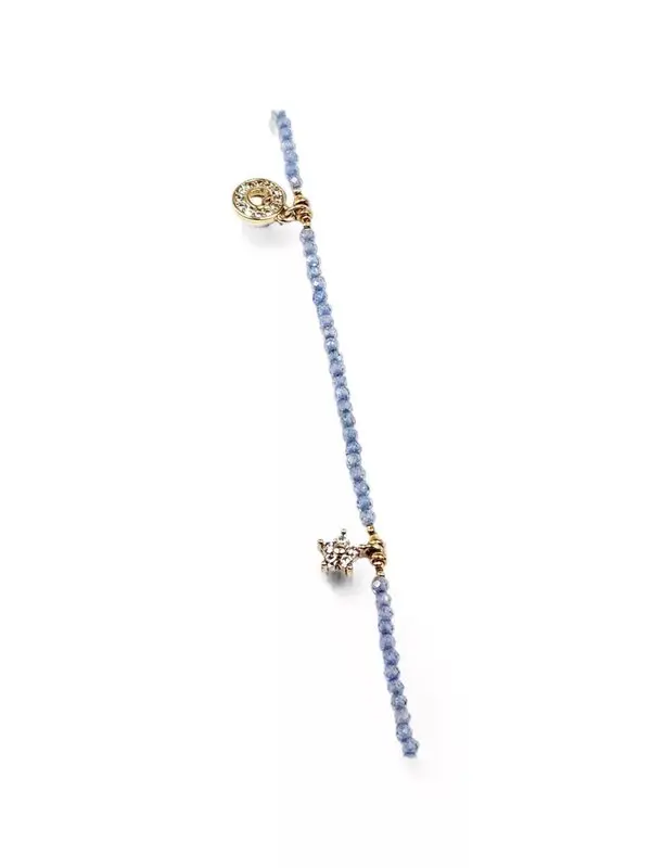 MADISON Charm-embellished Beaded Necklace