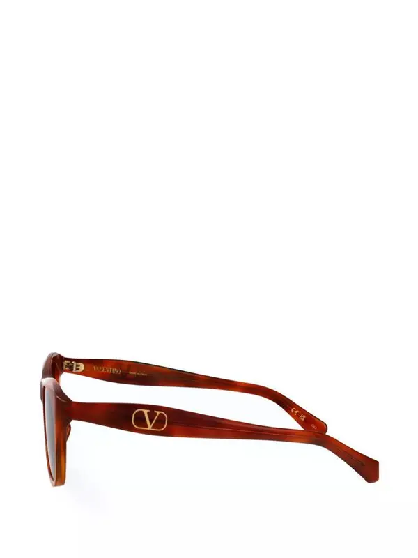 Valentino Garavani Vlogo Square-frame Sunglasses