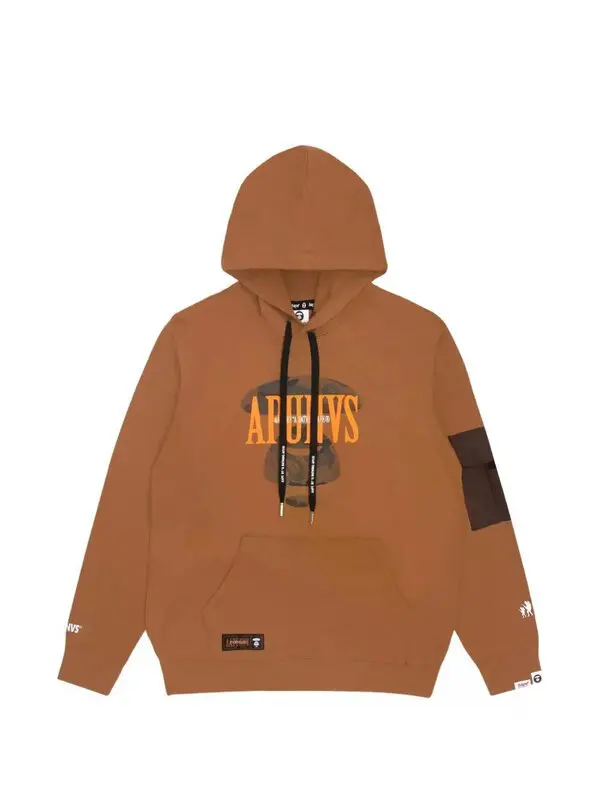 AAPE BY *A BATHING APE Moonface Printed Hoodie