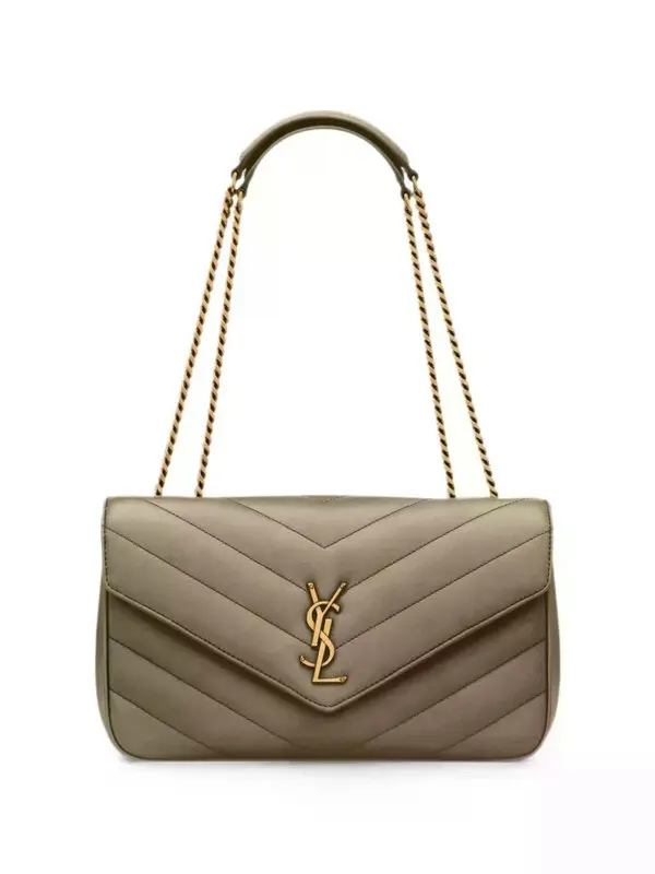 Saint Laurent Loulou Medium Matelassé Lambskin Shoulder Bag