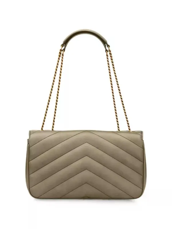 Saint Laurent Loulou Medium Matelassé Lambskin Shoulder Bag