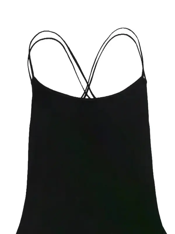 LIDO Novantanove Cross-strap Swimsuit - Black