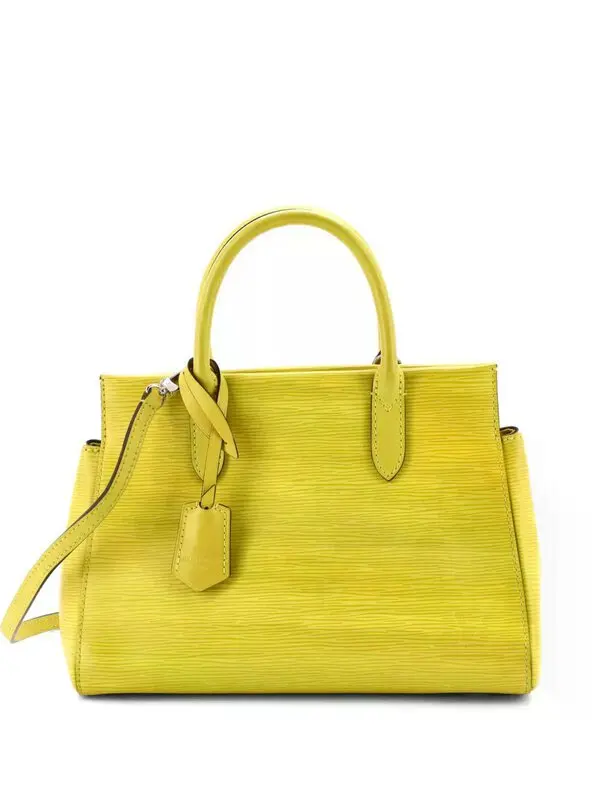 LOUIS VUITTON Marly Handbag Epi Leather Bb Satchel - Yellow