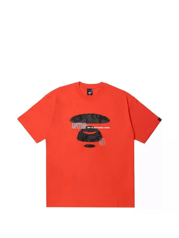 AAPE BY *A BATHING APE Moonface Graphic-print T-shirt