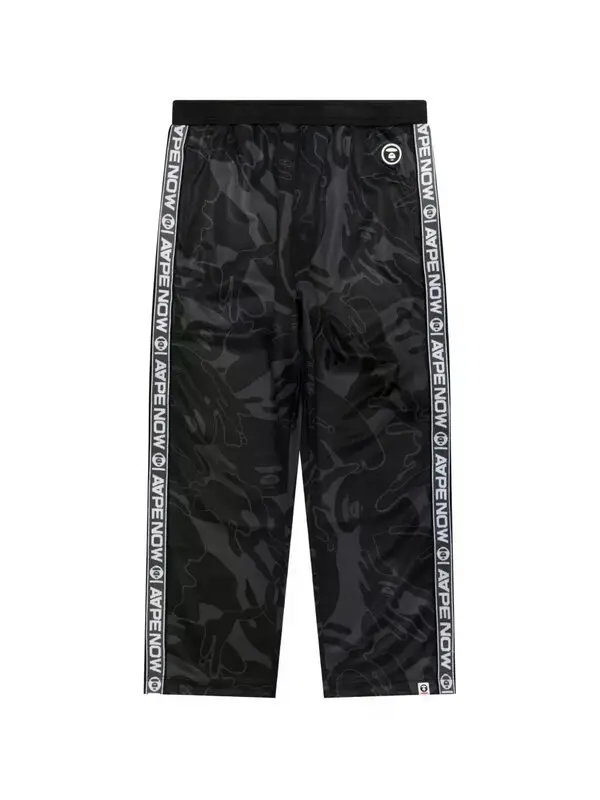 AAPE BY *A BATHING APE Moonface Camo-print Track Pants