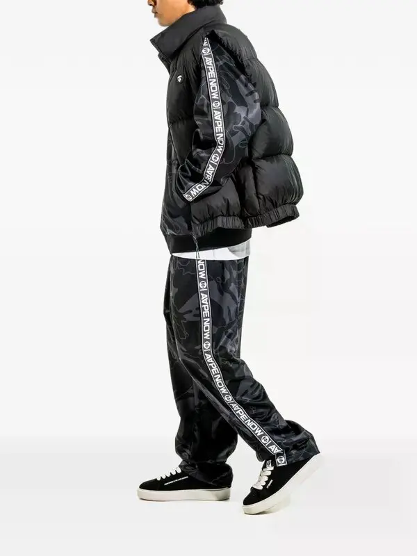 AAPE BY *A BATHING APE Moonface Camo-print Track Pants