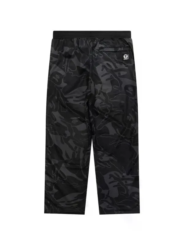 AAPE BY *A BATHING APE Moonface Camo-print Track Pants