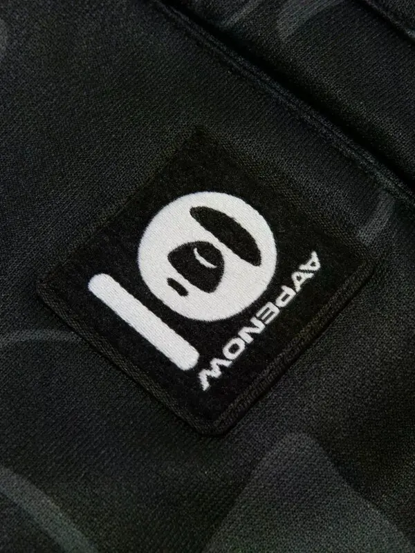 AAPE BY *A BATHING APE Moonface Camo-print Track Pants