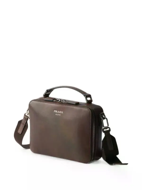 Prada Brique Leather Bag