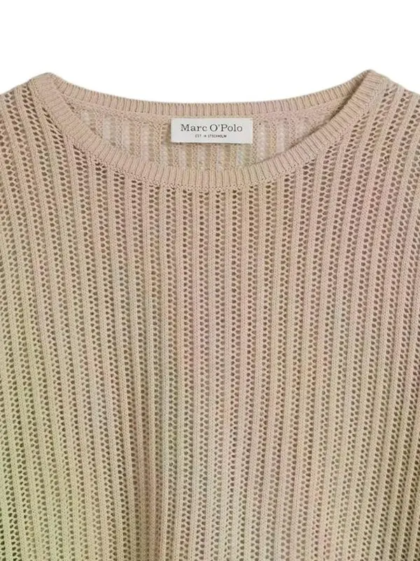 Marc O'polo Open-knit Crew-neck T-shirt