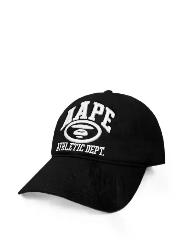 AAPE BY *A BATHING APE Moonface Embroidered Baseball Cap