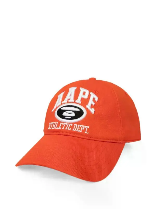 AAPE BY *A BATHING APE Moonface Embroidered Baseball Cap