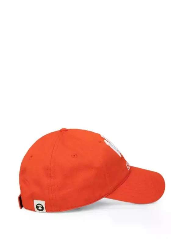 AAPE BY *A BATHING APE Moonface Embroidered Baseball Cap