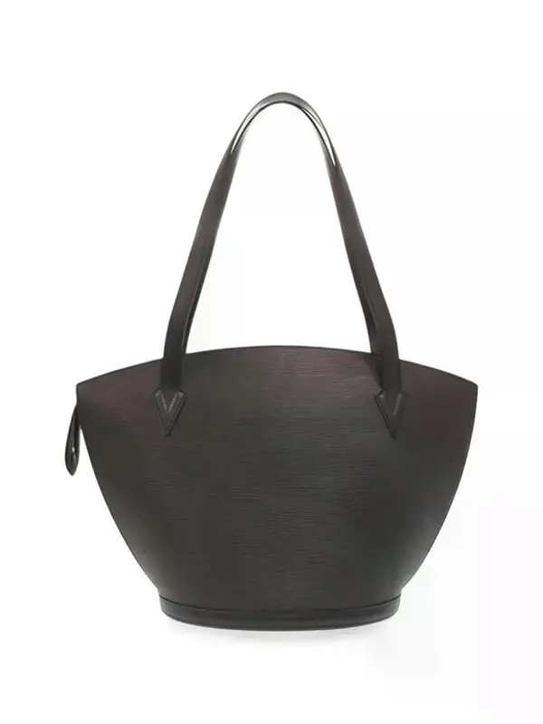 LOUIS VUITTON 2002 Epi Saint Jacques Gm Long Strap Tote Bag - Black