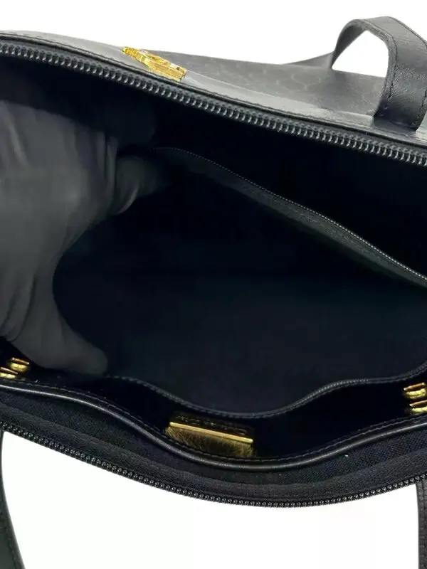Dior 20th Century Honeycomb Coated Canvas Tote Bag