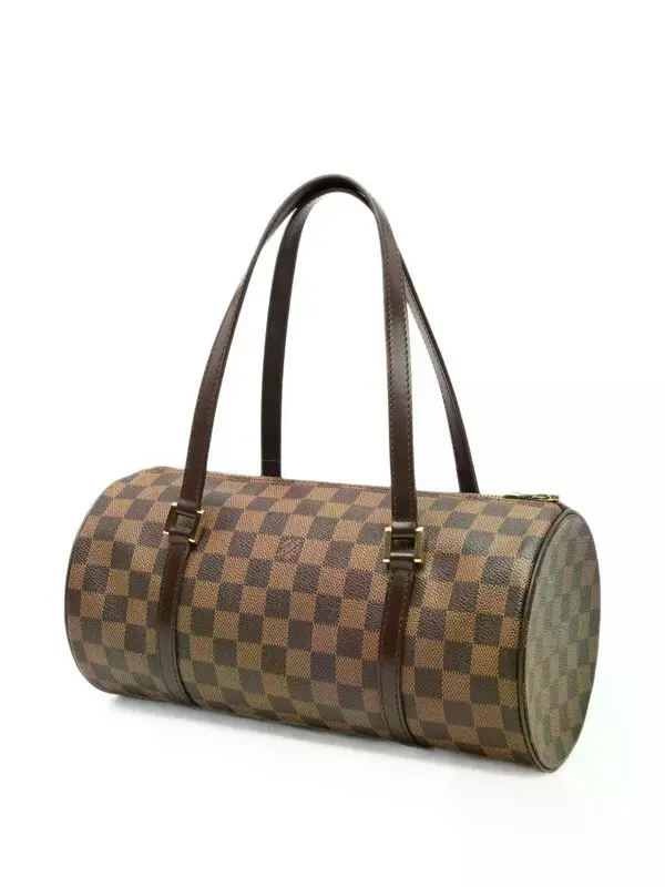 LOUIS VUITTON 2004 Damier Ebene Papillon 30 Handbag