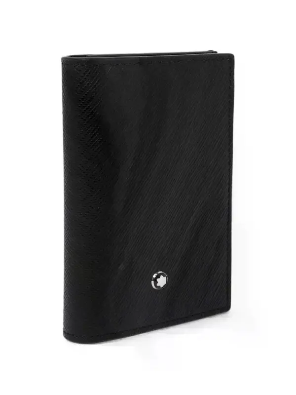 Montblanc Logo-plaque Cross-grain Cardholder - Black