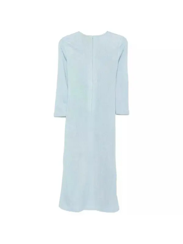 Versace Light Ribbed Knit Dress